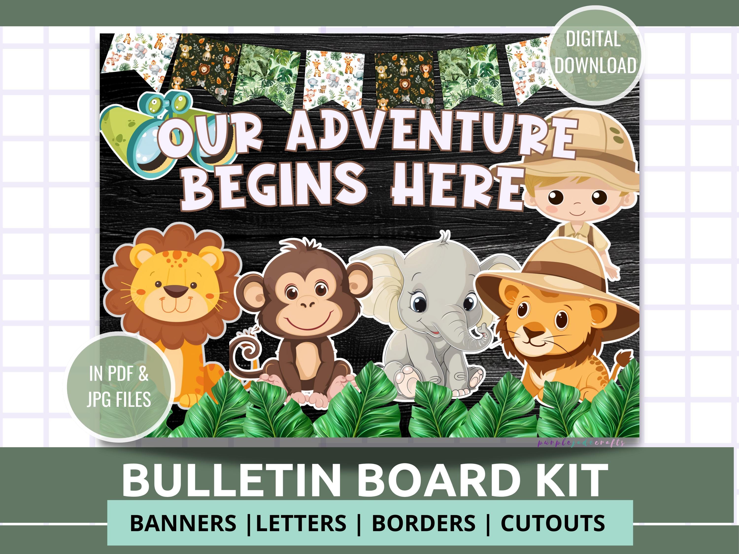 Safari Themed Bulletin Boards