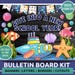 Classroom Bulletin Board Under the Sea Theme Decor Set Back to School ...