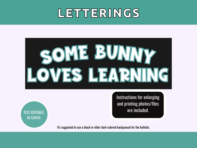 Spring Easter Bunny Bulletin Board Kit for Classroom | Printable Easter ...