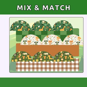 Jungle Safari Bulletin Board Borders: Classroom Decor (PDF & JPG ...