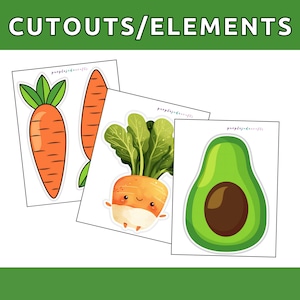 Nutrition Month Bulletin Board Lunch Room Bulletin Board Kit Nutrition ...