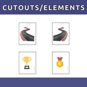 Race Car Theme Bulletin Board Kit Elementary Preschool Back to School ...