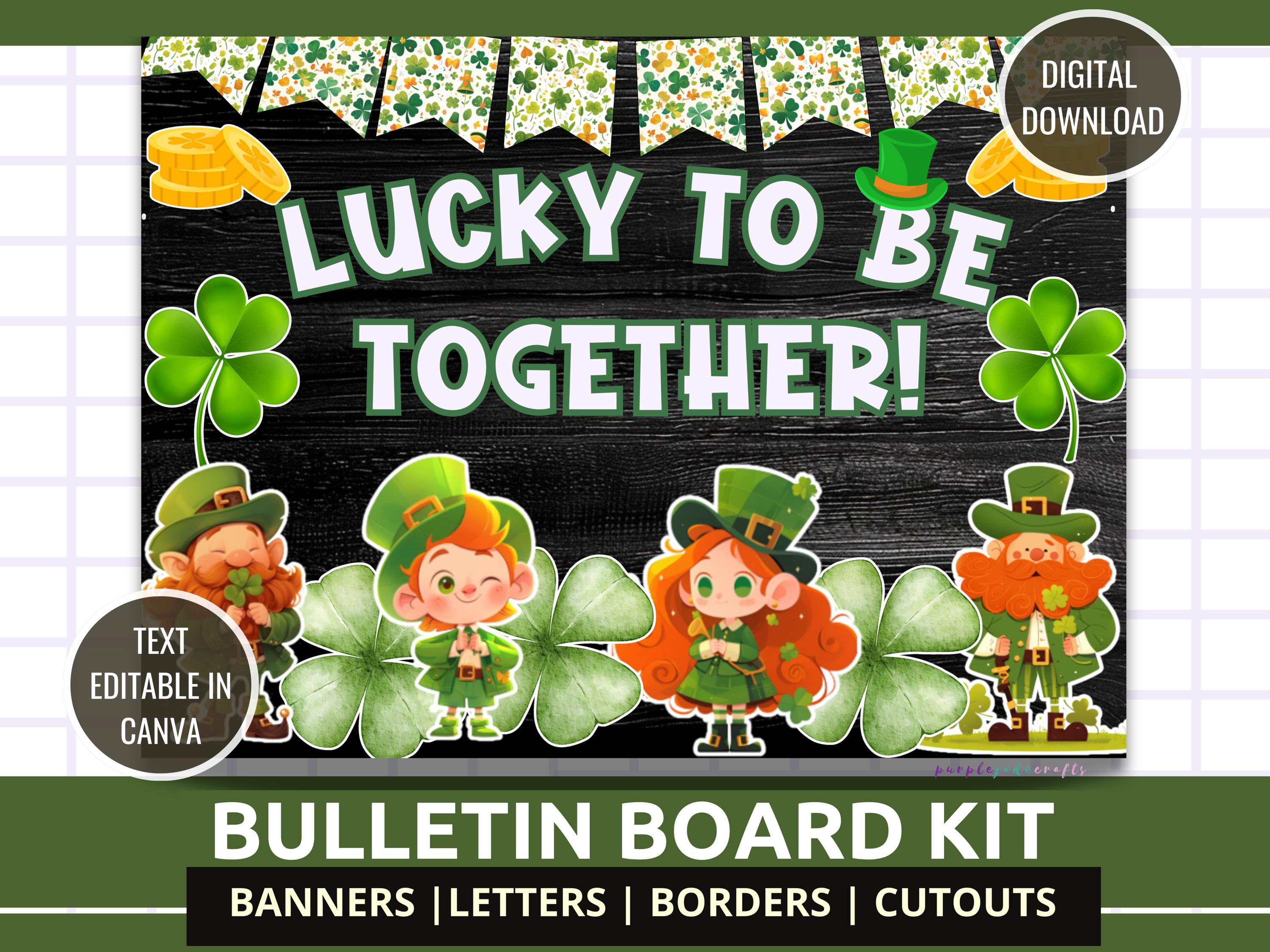 Bulletin Board Kit Bundle Classroom Decor Bundle New Year Valentines ...