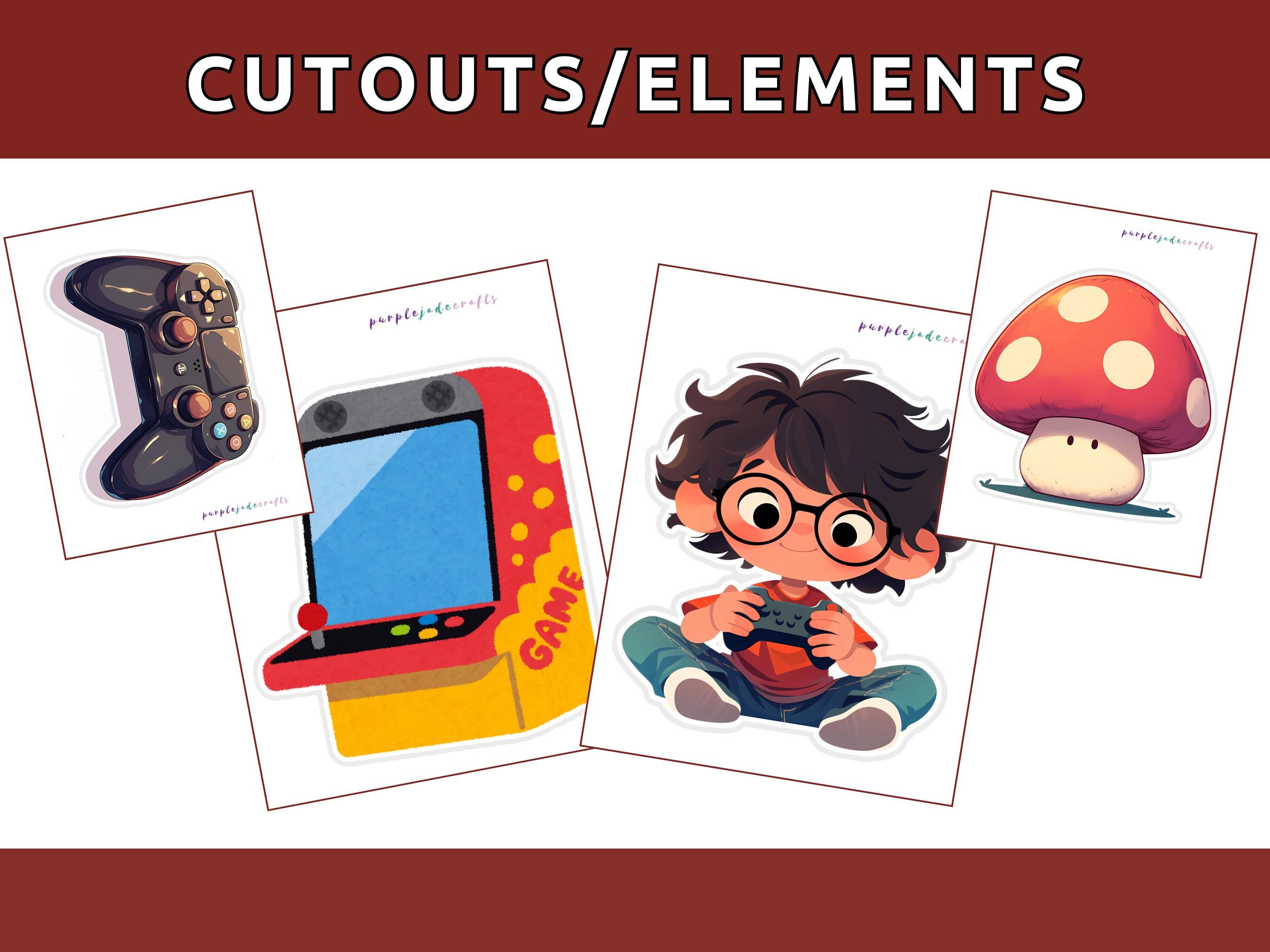 Back to School Bulletin Board Gamer Theme Classroom Printable Video ...