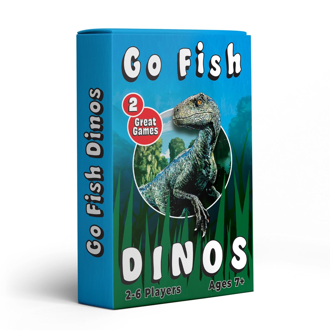 Go Fish Dinos - Etsy