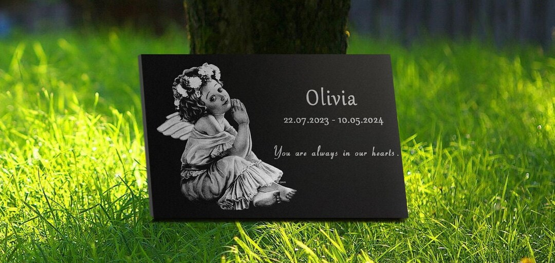 Custom Grandpa or Dad Memorial Grave Stone for Cemetery - Garden ...