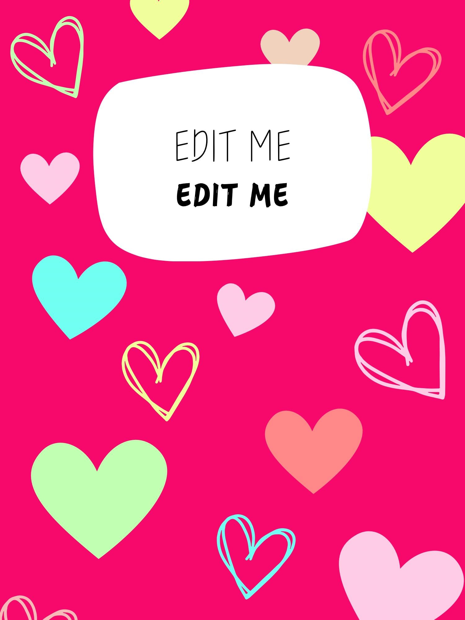 Girly Binder Covers for Back to School Supplies Cute Girl Notebook - Etsy