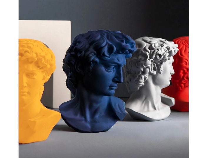 Handmade David Bust | History| Sculpture| Decor| Gifts| Decoration ...