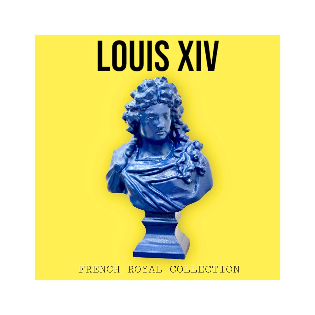 Handmade Louis XIV Statue | Classic Sculpture |home Decor | 3D Print ...