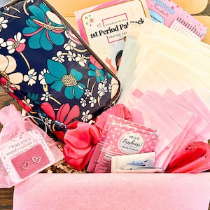 First Period Kit for Girls Tween 1st Period Starter Kit Period Box ...