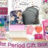 First Period Kit for Girls Tween 1st Period Starter Kit Period Box ...