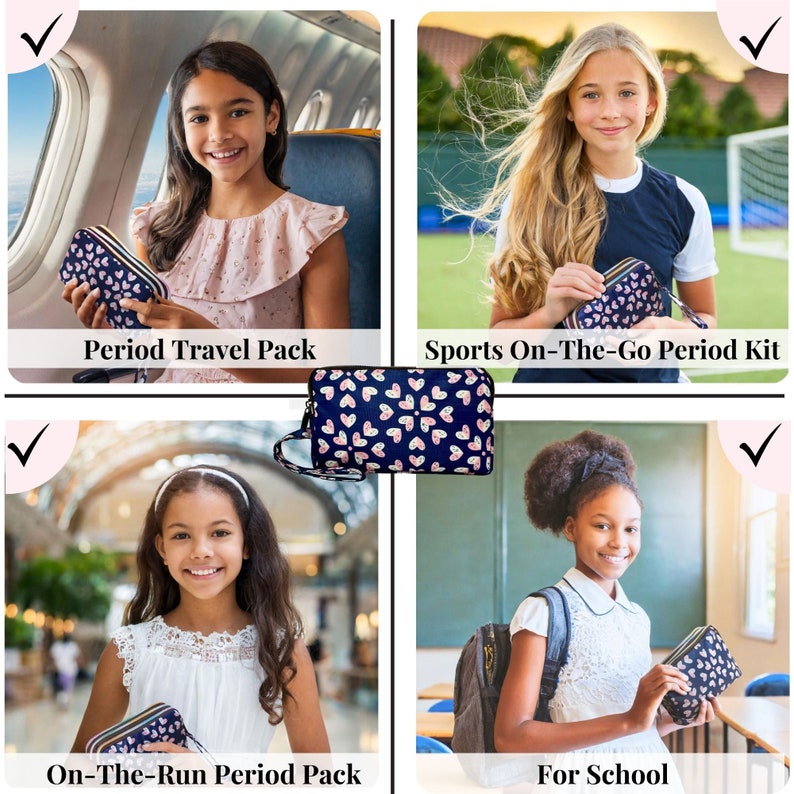 First Period Kit for Girls Tween 1st Period Starter Kit Period Box ...