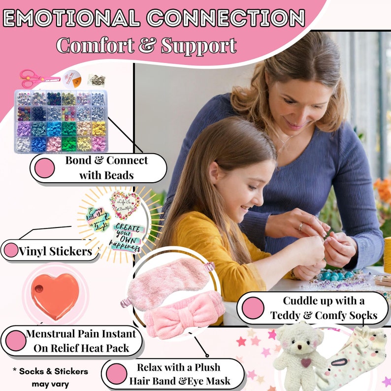 First Period Kit Gift Box for Teens and Tweens First Period Box 1st ...