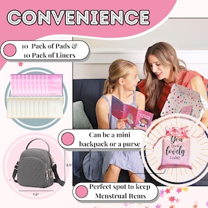 First Period Kit Gift Box for Teens and Tweens First Period Box 1st ...