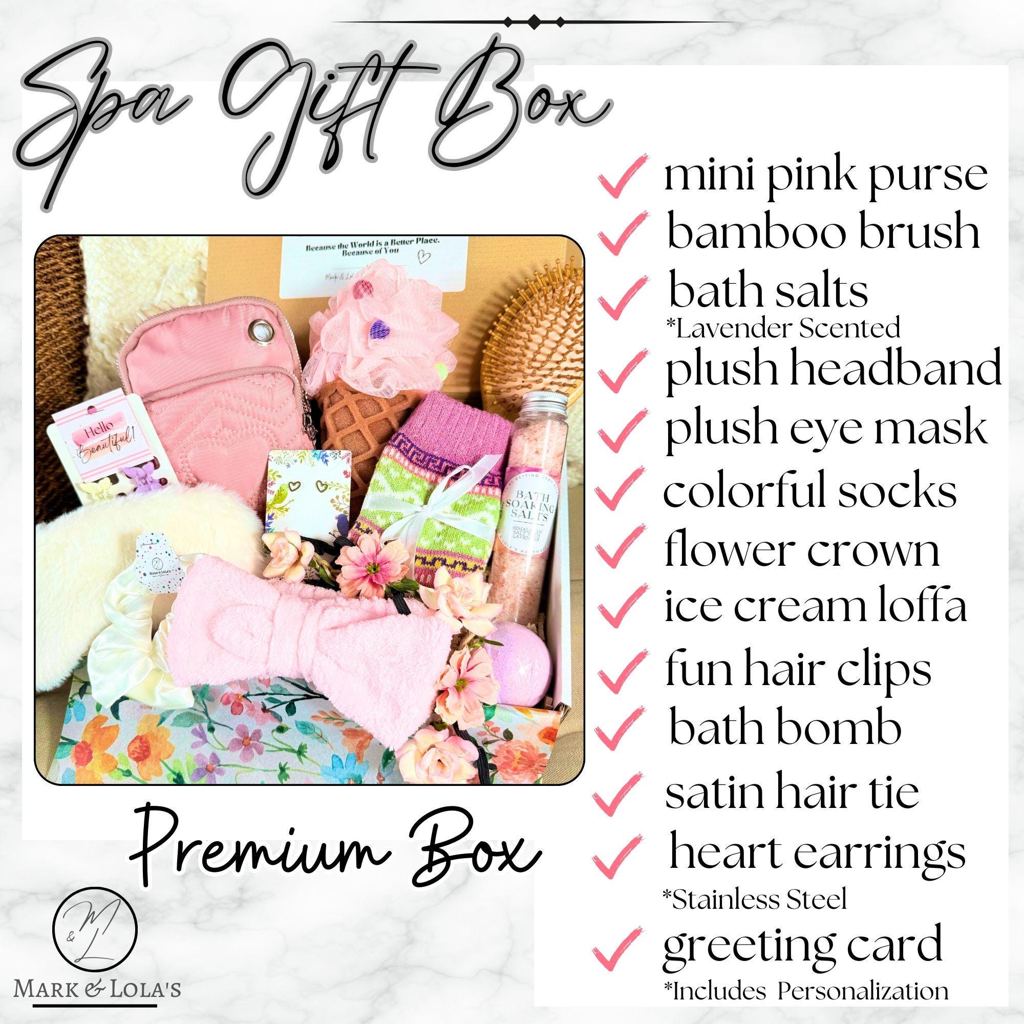Girls Spa Gift Box Tween Girl Spa Kit for Girls Relaxation Gift Spa ...
