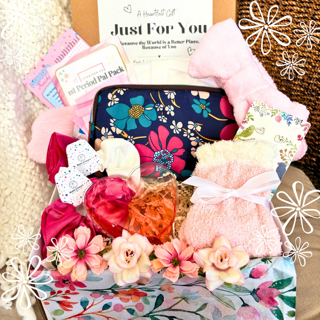 First Period Kit for Girls Tween 1st Period Starter Kit Period Box ...