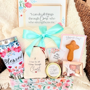Prayer Care Package Christian Devotional Gift Box for Women Memorial ...