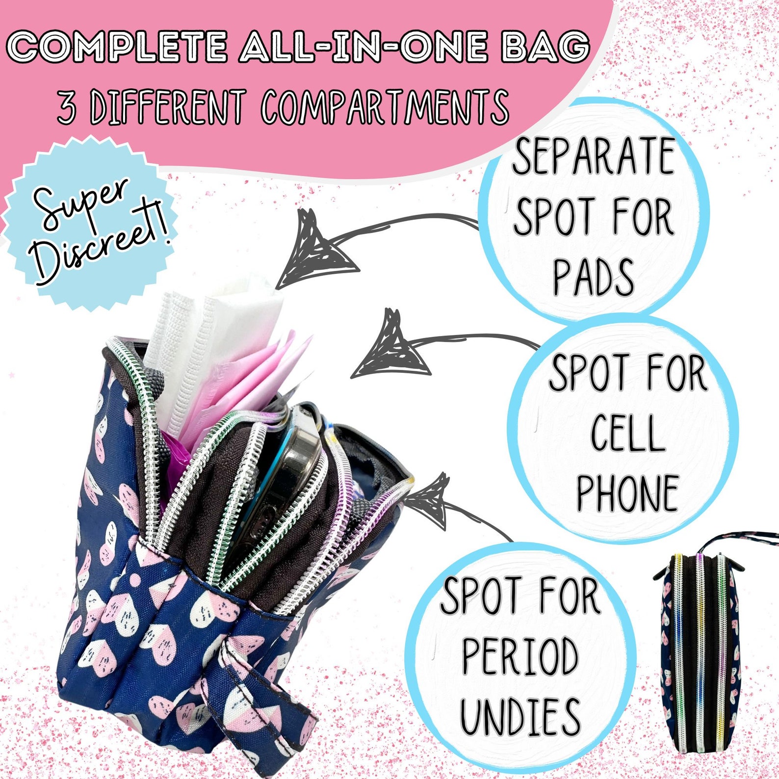 First Period Kit Gift Box for Teens and Tweens First Period Box 1st ...