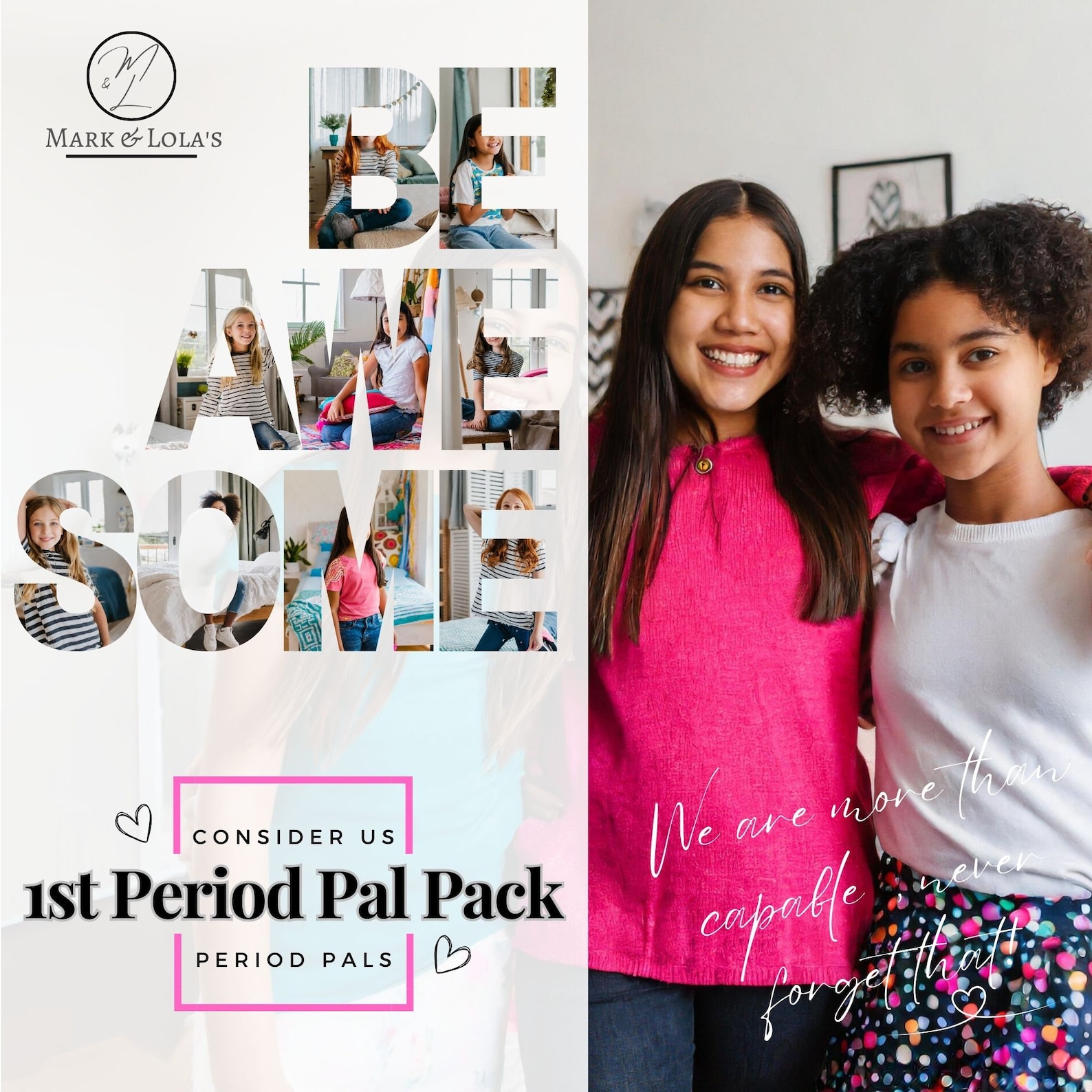 First Period Kit for Girls Tween 1st Period Starter Kit Period Box ...