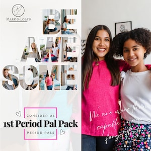 First Period Kit for Girls Tween 1st Period Starter Kit Period Box ...