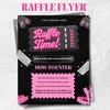 Fall Raffle Giveaway Flyer, DIY Fall Flyer, Giveaway Flyer, Raffle ...