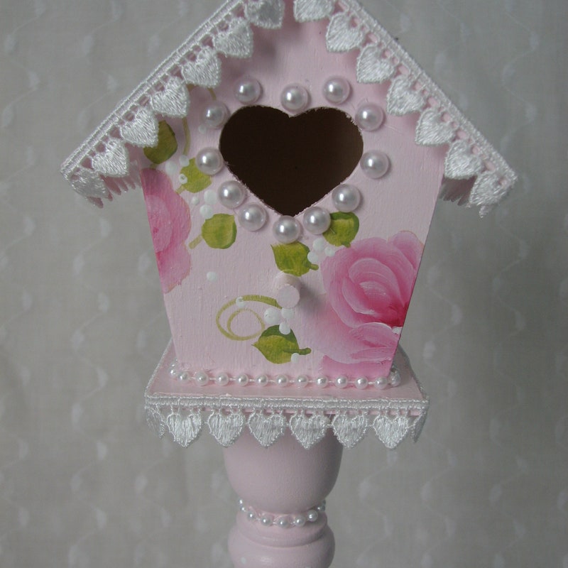 Pink Birdhouse - Etsy