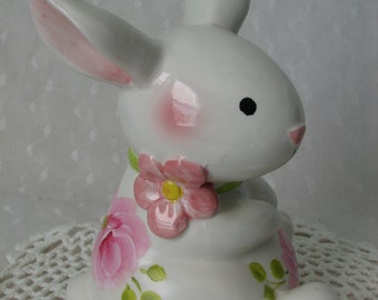Ceramic Bunny Cottage - Etsy