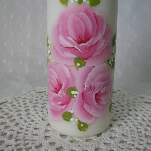 Hand Painted Roses - Etsy