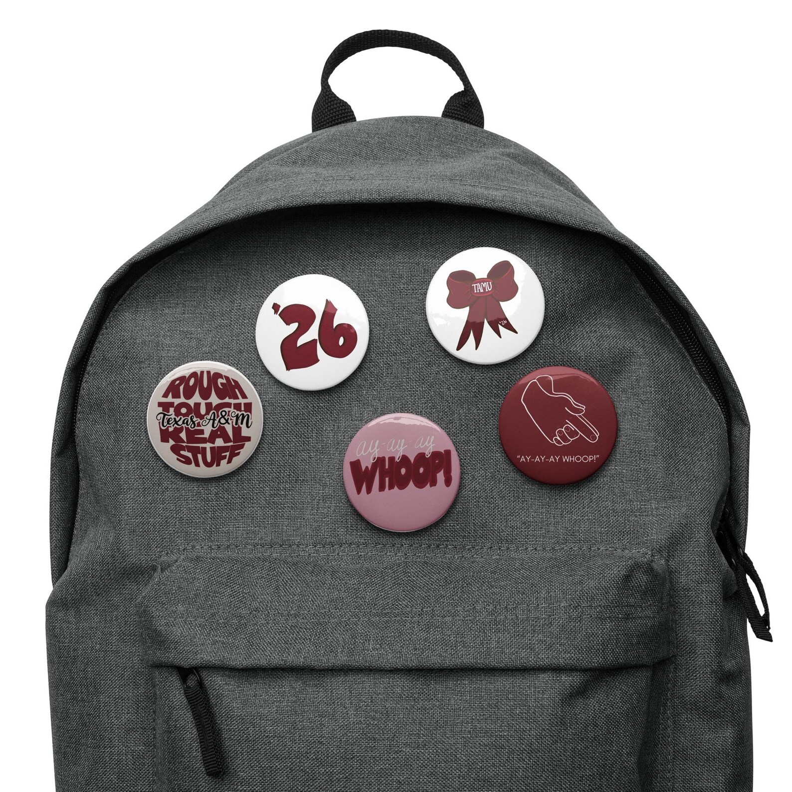 Aggie Game Day Buttons Class of '26 Set | Aggie Pinback Buttons | Texas ...