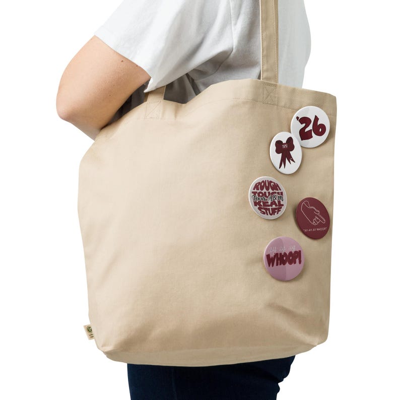 Aggie Game Day Buttons Class of '26 Set | Aggie Pinback Buttons | Texas ...