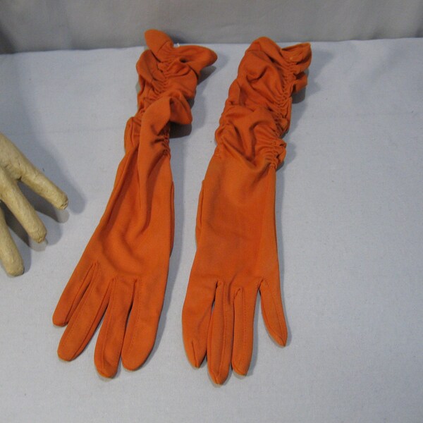 Orange Gloves - Etsy