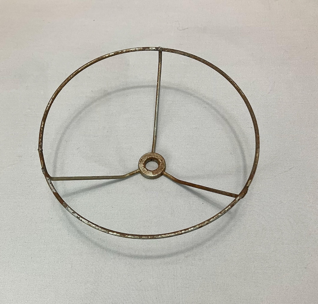 Vintage Washer Top Lamp Shade Ring: DIY Supplies - Etsy
