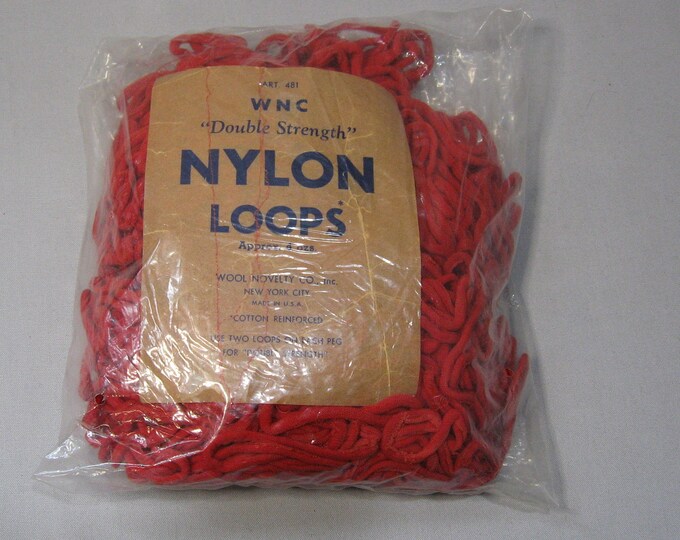 Vintage Nylon Weaving Loom Loops - 3.5 Ounces - Etsy