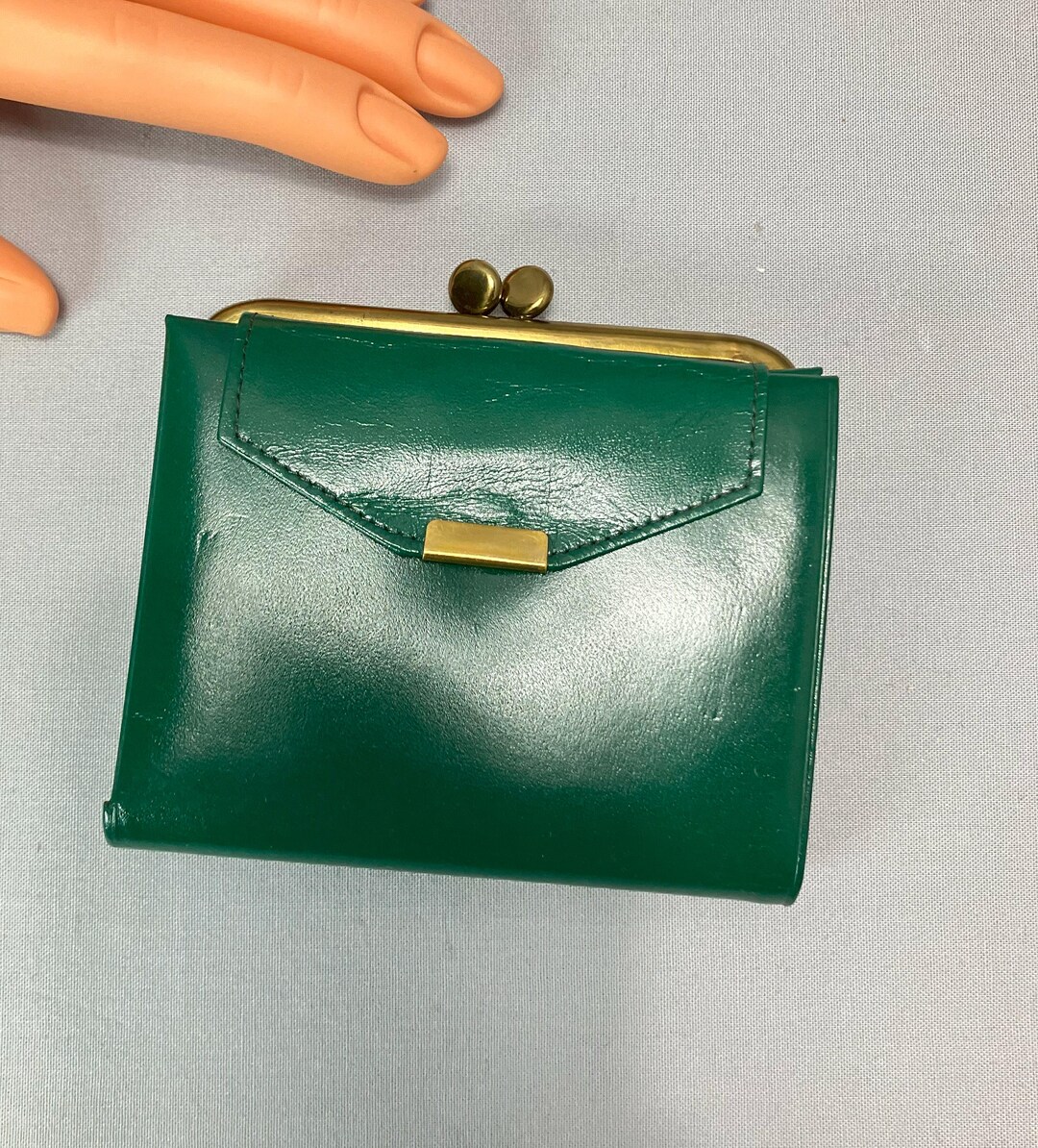 Vintage Green Lady Buxton Wallet - Etsy