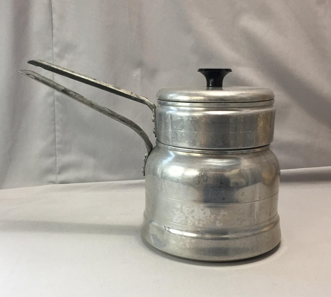 Vintage Comet Aluminum Double Boiler - 1960s - Etsy