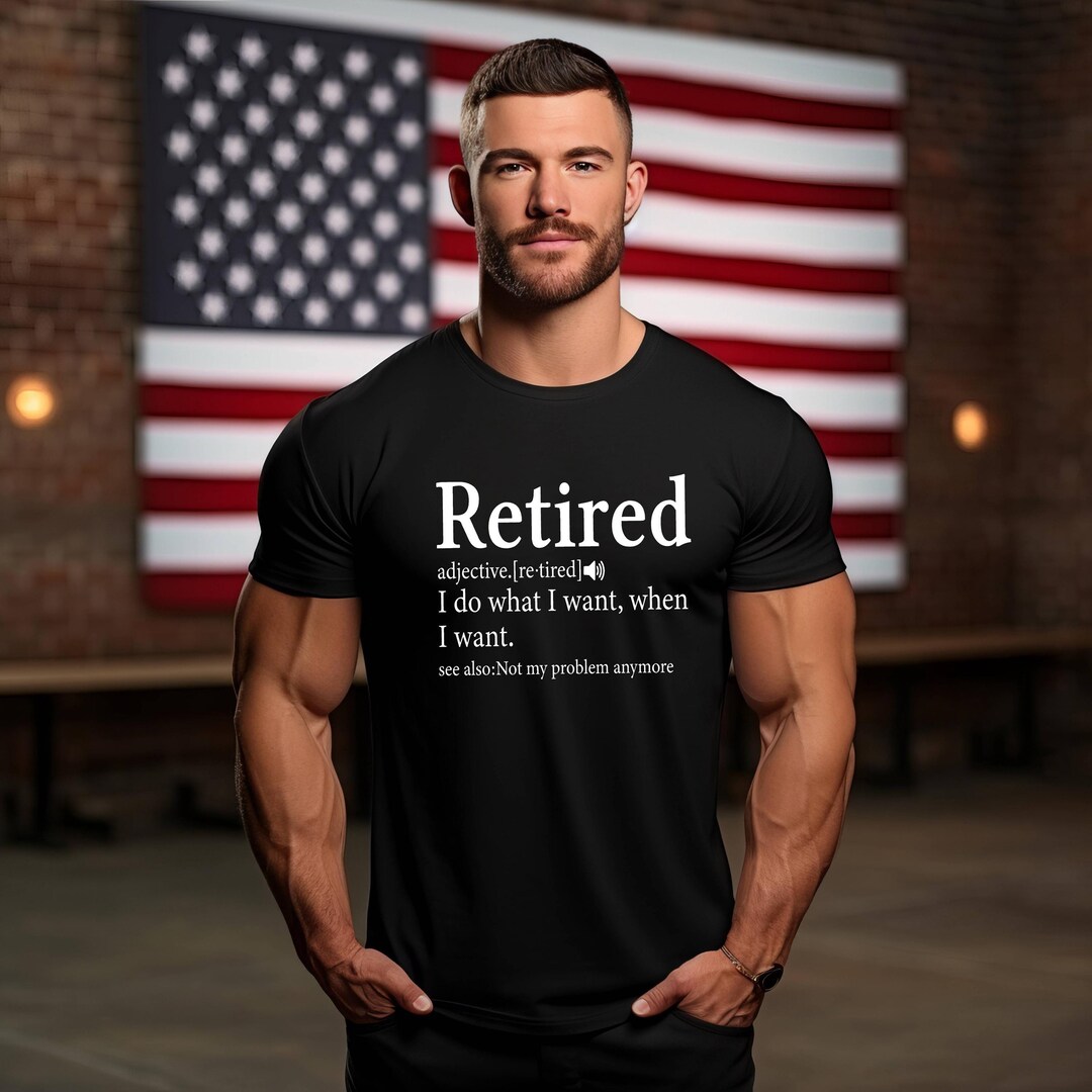 Retired Adjective Sweat, Funny Retirement Sweat, Retired Sweat, Teacher ...