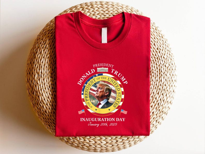 Donald Trump Inauguration Day 2025 Shirt, 47th US President ...