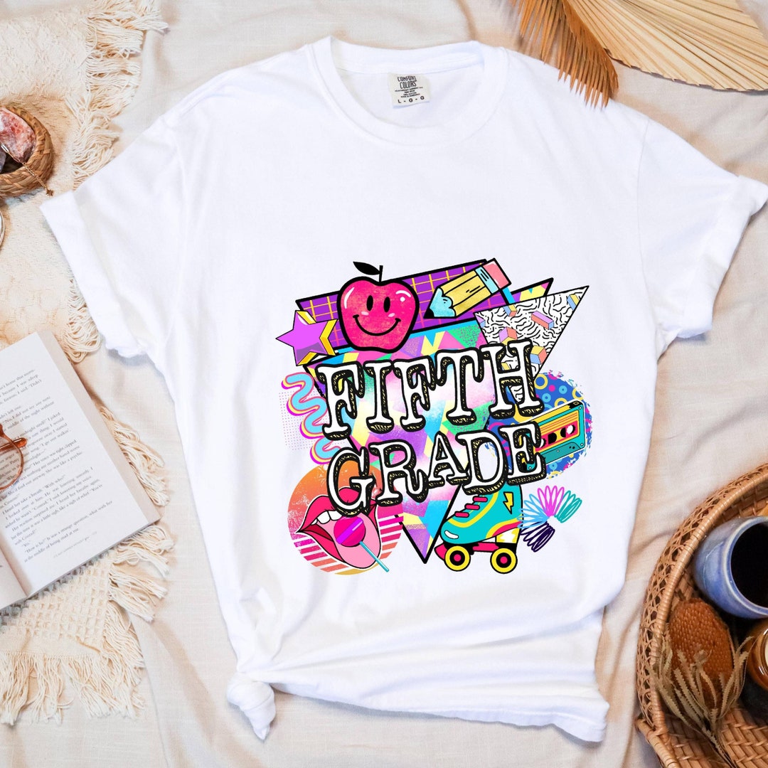 Fifth Grade Shirt, First Day of School Shirt, Fifth Grade Student Shirt ...