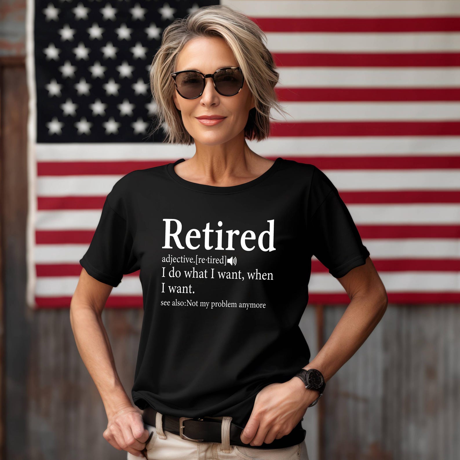 Retired Adjective Sweat, Funny Retirement Sweat, Retired Sweat, Teacher ...