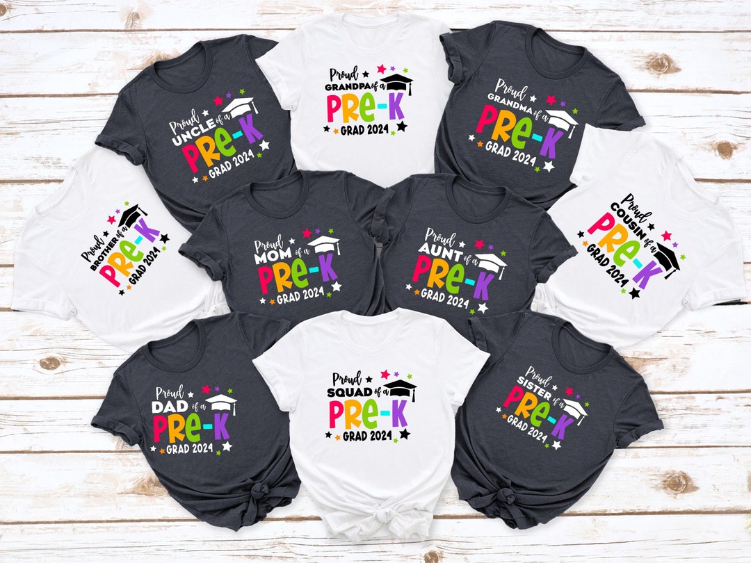 Preschool Grad Shirt , Proud Mom of A Pre-k Graduate , Preschool Grad ...