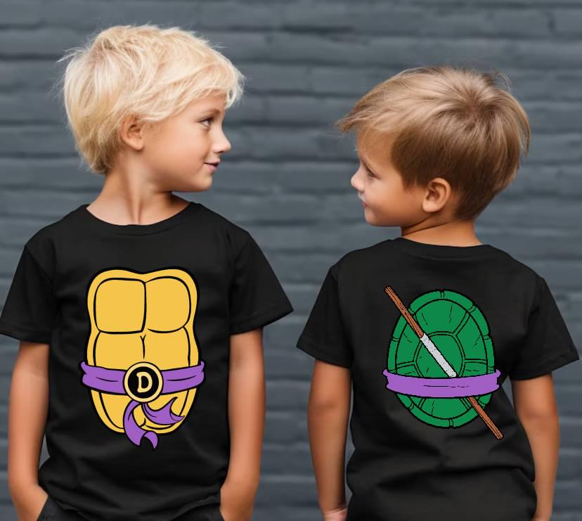 Custom Family Ninja Turtles Tee, Ninja Turtles Matching T-shirt ...