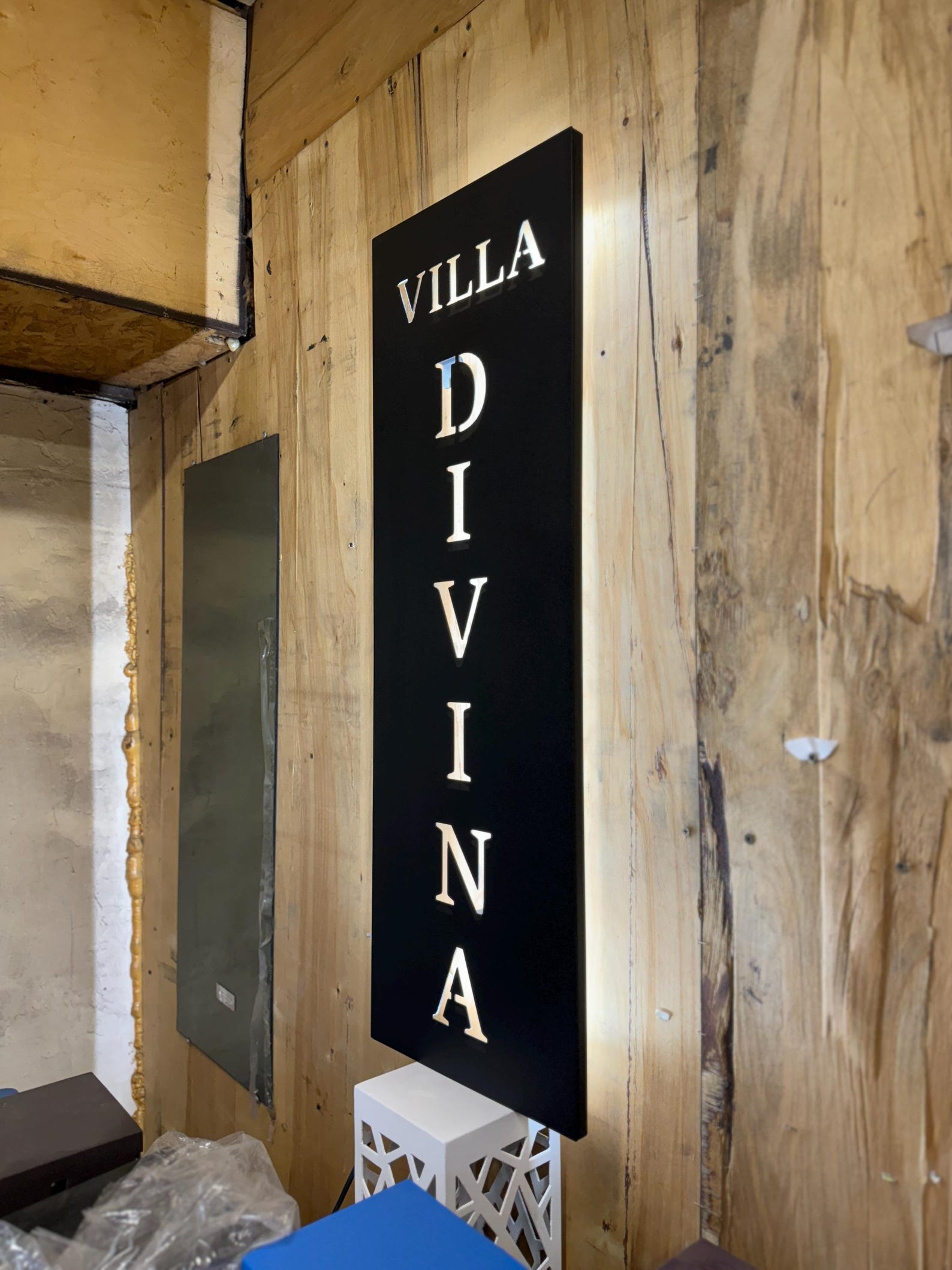 Outdoor Sign, Modern LED Number, Personalized Sign, Custom Metal ...