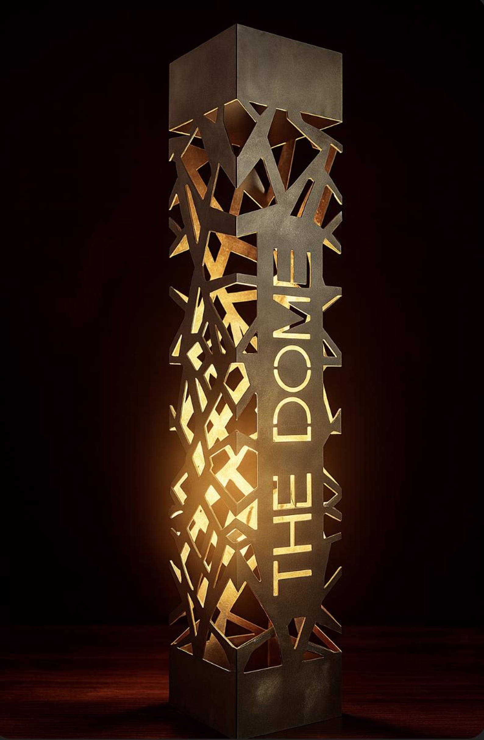 Personalized Metal Floor Lamp, Modern Loft Garden Lighting - Etsy