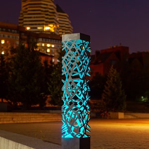 Metal Garden Lamp, Modern Lamps, Loft Outdoor Decor Patio, Outdoor ...