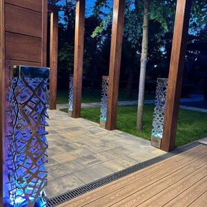 Pathway Light, Metal Floor Lamp, Garden Decor, Landscape Lighting ...