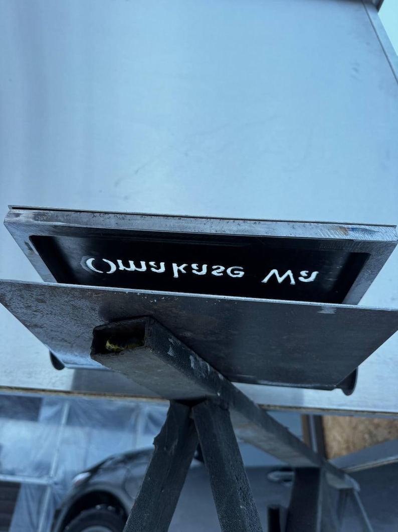 Custom LED Metal Business Logo Sign Backlit | Personalized Outdoor ...