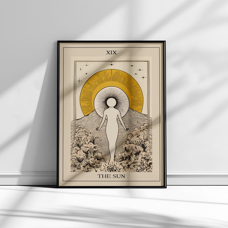 Sun Poster - Etsy