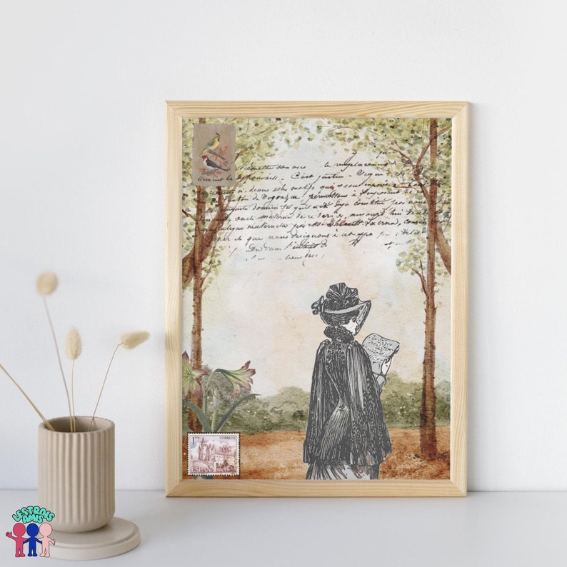 Vintage Poster Set - Timeless Retro Art for Classic Home Decor - Set of ...