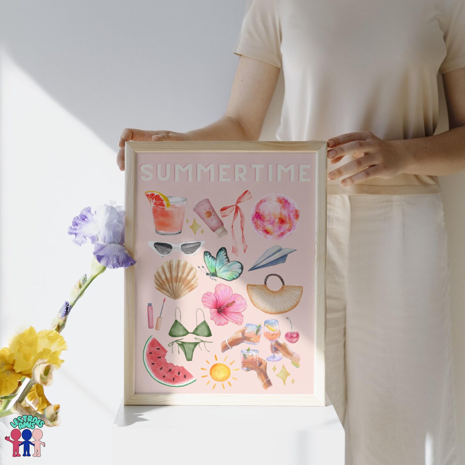 Summertime Poster - Summertime PNG - Summer Poster Printable ...