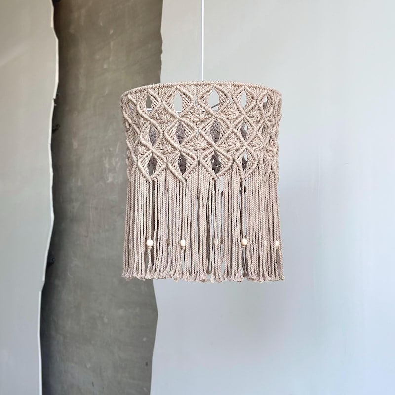 Macrame Lamp Shade - Etsy